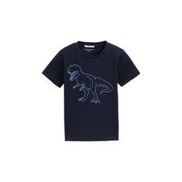 Tom Tailor Jungen Tom Tailor T-Shirt mit in der Nacht leuchtendem Print blau 92/98