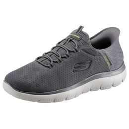 Skechers Slip-On Sneaker »SUMMITS-HIGH RANGE«, Freizeitschuh mit Slip Ins-Fersenpart für einen leichten Einstieg grau 40 40 Mit Slip Ins-Funktion...