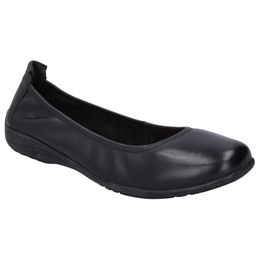 Josef Seibel Ballerina »Fenja 01« Flache Schuhe, Bequemschuh, Slipper zum Schlupfen schwarz uni 36 36 Casual Ballerina mit Stretcheinsatz