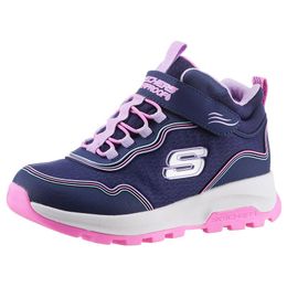 Skechers Sneaker »STORM BLAZER«, Trekking Schuh, Freizeitschuh, Kindergartenschuh mit Tex-Membrane navy-rosa-lila 31 31 Mid-Top-Schnürboots für...