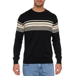 INDICODE Rundhalspullover &raquo;INPorcenak&laquo; Black L L Rundhalspullover von INDICODE
