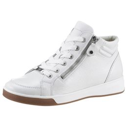Ara Schnürboots »ROM«, Keilabsatz, High Top-Sneaker, Freizeitschuh in Schuhweite G = weit weiß 8,5 (42,5) 8,5 (42,5) Schnürboots mit seitlichem...