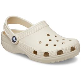 Crocs Clog »Classic K« Sommerschuh, Hausschuh, Badeschuh mit schwenkbarem Fersenriemchen beige 38 38 Clog mit sommerlicher Lochung, schön mit Crocs...