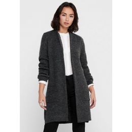 Only Longstrickjacke »ONLJADE L/S CARDIGAN KNT NOOS« col. dark grey melange S S Langer Cardigan von Only