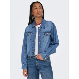 Only Jeansjacke »ONLLUMI LS JACKET DNM PIM NOOS« Medium Blue Denim S S Jeansjacke von Only