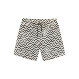 s.Oliver Badeshorts »Jeason« im Wellendesign oliv bedruckt S - N-Gr N-Gr S Modischer Allover-Print