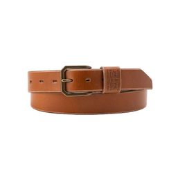 Levi's LEVI'S Ledergürtel »WIDE LOOP TWO HORSE BELT« mit Logoprägung brown