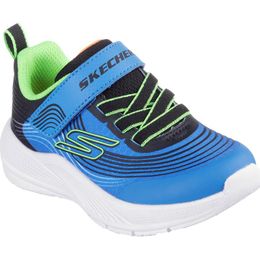Skechers Jungen Sneaker &raquo;MICROSPEC ADVANCE&laquo; Babyschuh mit zus&auml;tzlichem Gummizug, Gr&ouml;&szlig;enschablone zum Download blau 21