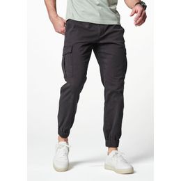 AUTHENTIC LE JOGGER Cargohose mit normaler Bundhöhe aus elastischer Baumwoll-Qualität schwarz 32 - N-Gr N-Gr 32 Herren Cargohose von Authentic Le...