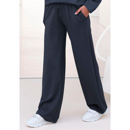 Copenhagen Studios Loungehose extra softes Material dunkelgrau 40/42 - N-Gr N-Gr 40/42 Weite bequeme Relaxhose