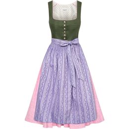 FELICITAS Dirndl Dorie Tanne/Rosa/Lila (Gr&ouml;&szlig;e: 38)