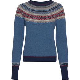 Eribé Eribé Pullover Alpine Short Sweater Blau (Größe: XXL)