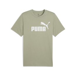 Puma Shirt 'Ess No. 1' male Green size XS
