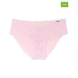Dorina 2er-Set: Slips in Rosa - 65% | Gr&ouml;&szlig;e S | Damen-unterteile
