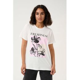 Kaffe Shirt "Rita" in Creme - 72% | Gr&ouml;&szlig;e M | Damen-tops