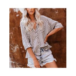 LA Angels Bluse in Grau - 81% | Gr&ouml;&szlig;e L | Damen-blusen