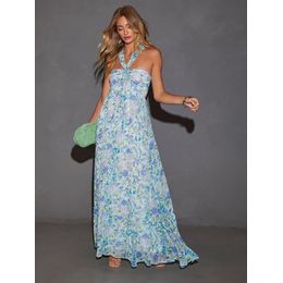 LA Angels Kleid in Blau/ Creme - 76% | Gr&ouml;&szlig;e M | Damen-kleider