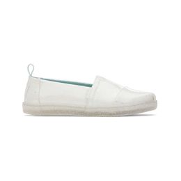 Toms Shoes TOMS Slipper in Wei&szlig; - 56% | Gr&ouml;&szlig;e 34 | Kinderschnuerschuhe