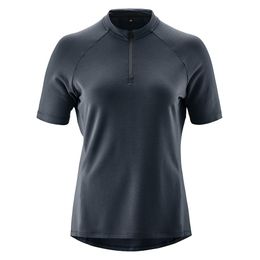 Gonso Fahrradtrikot "Adventure" in Anthrazit - 65% | Gr&ouml;&szlig;e 36 | Damen-outdoor-tops-shirts