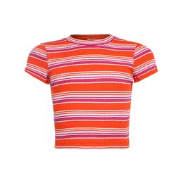 Blue Effect Shirt in Orange/ Lila - 55% | Gr&ouml;&szlig;e 164 | Kinder-oberteile
