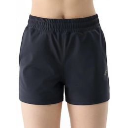 4F Trainingsshorts in Schwarz - 43% | Gr&ouml;&szlig;e S | Damenhosen