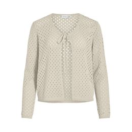 Vila Cardigan "Catzu" in Creme - 47% | Gr&ouml;&szlig;e L | Damen-pullover-cardigans