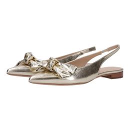 Thea Mika Ballerinas - Sling-Ballerinas - Gr. 37 (EU) - in Gold - f&uuml;r Damen