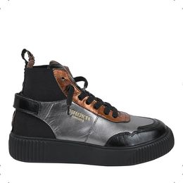 CRICK IT Crickit High-Top Sneaker - Sneaker REBEKA - Gr. 37 (EU) - in Grau - f&uuml;r Damen