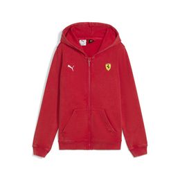 Puma Sportsweatjacke 'Scuderia Ferrari' Jungen Gr&ouml;&szlig;e 140 rot