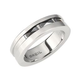 Breil Ring Herren Gr&ouml;&szlig;e 48 schwarz / silber