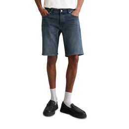 Marc O'Polo Herren Shorts "aus Bio-Baumwoll-Mix", blau, Gr. 30, MARC O'POLO DENIM, unifarben, Obermaterial: 99% Baumwolle, 1% Elasthan, Hosen