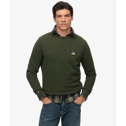 Superdry Herren Baumwolle Logo Stickerei Great Outdoors Sweatshirt, Dunkelgr&uuml;n - Gr&ouml;&szlig;e: XXL 10406075008771KM005