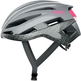 Abus Rennradhelm "STORMCHASER", L Kopfumfang: 59cm - 61cm, grau, Helme