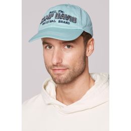 Baseball Cap CAMP DAVID, Herren, sea mint, Baumwolle, bestickt, Caps, mit verstärktem Schirm