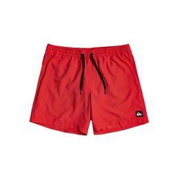 Quiksilver Kinder Badeshorts "Everyday 13"", rot, Gr. 10, [Hauptstoff] 100% Recyceltes Polyester, Badehosen