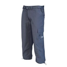 DEPROC Active Herren 3/4-Hose "KENTVILLE FULLSTRETCH Piratenhose MEN", grau, Gr. 46, 95% Polyester; 5% Elastan, Hosen, auch in Großen Größen