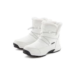 Lascana Stiefelette 'Outdoorstiefel, Winterstiefelette' weiß Gr. 36 für Damen
