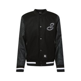 Starter Black Label Jacke Herren Gr&ouml;&szlig;e L schwarz / wei&szlig;