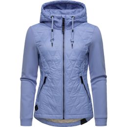 Ragwear Damen Outdoorjacke "Lucinda", blau, Gr. 5XL, Obermaterial: 100% Polyester; Obermaterial &Auml;rmel: 100% Baumwolle; Futter: 100% Polyester;