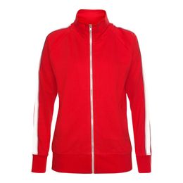 H.I.S. H.I.S Sweatjacke Damen Gr&ouml;&szlig;e XS rot / wei&szlig;