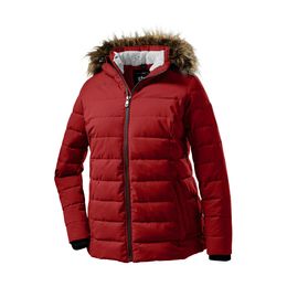 STOY Damen Steppjacke "WMN Quilted JCKT E", rot, Gr. 46, Oberstoff: 58% Polyester, 32% Baumwolle, 10% Polyamid, Futter: 100% Polyamid, Wattierung: