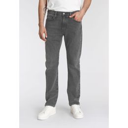 Levi's LEVI'S Herren Tapered-fit-Jeans "502 TAPER", grau, Basic, Gr. 34, Denim/Jeans, Obermaterial: 99% Baumwolle, 1% Elasthan, Jeans, in elegantem,