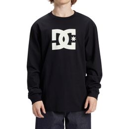 DC Shoes Herren Langarmshirt "DC Star Hls", schwarz, Gr. XXL, 75% Baumwolle, 25% Baumwolle, Shirts