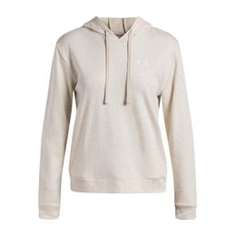 Under Armour Sportsweatshirt 'Rival' Damen Größe M hellbeige / weiß