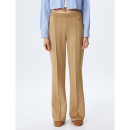 KOTON Pants female Beige size L