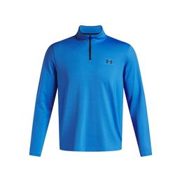 Under Armour Funktionsshirt 'MatchPlay' Herren Größe L blau / schwarz
