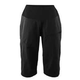 Gonso Damen Fahrradhose "Trail Shorts W", schwarz, Gr. 38, 93% Polyamid, 7% Elasthan, Hosen, Strapazierf&auml;hig und Formstabil