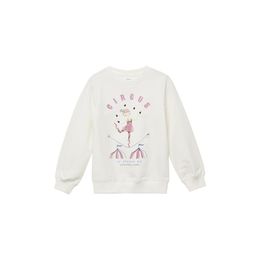 s.Oliver Sweatshirt M&auml;dchen Gr&ouml;&szlig;e 116 ecru / blau / pink / schwarz