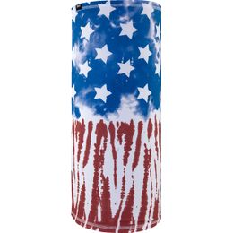 Zan Headgear Motley Tube SF Stars Stripes Tie Dye, Multifunktion