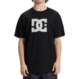 DC Shoes Herren T-Shirt "DC Star", schwarz, Gr. XL, 75% Baumwolle, 25% Baumwolle, Shirts